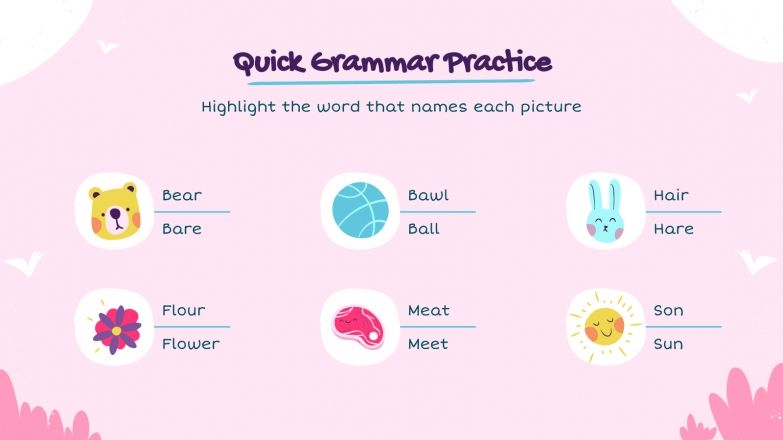 The Digital Quick Grammar Google Slides & PPT template