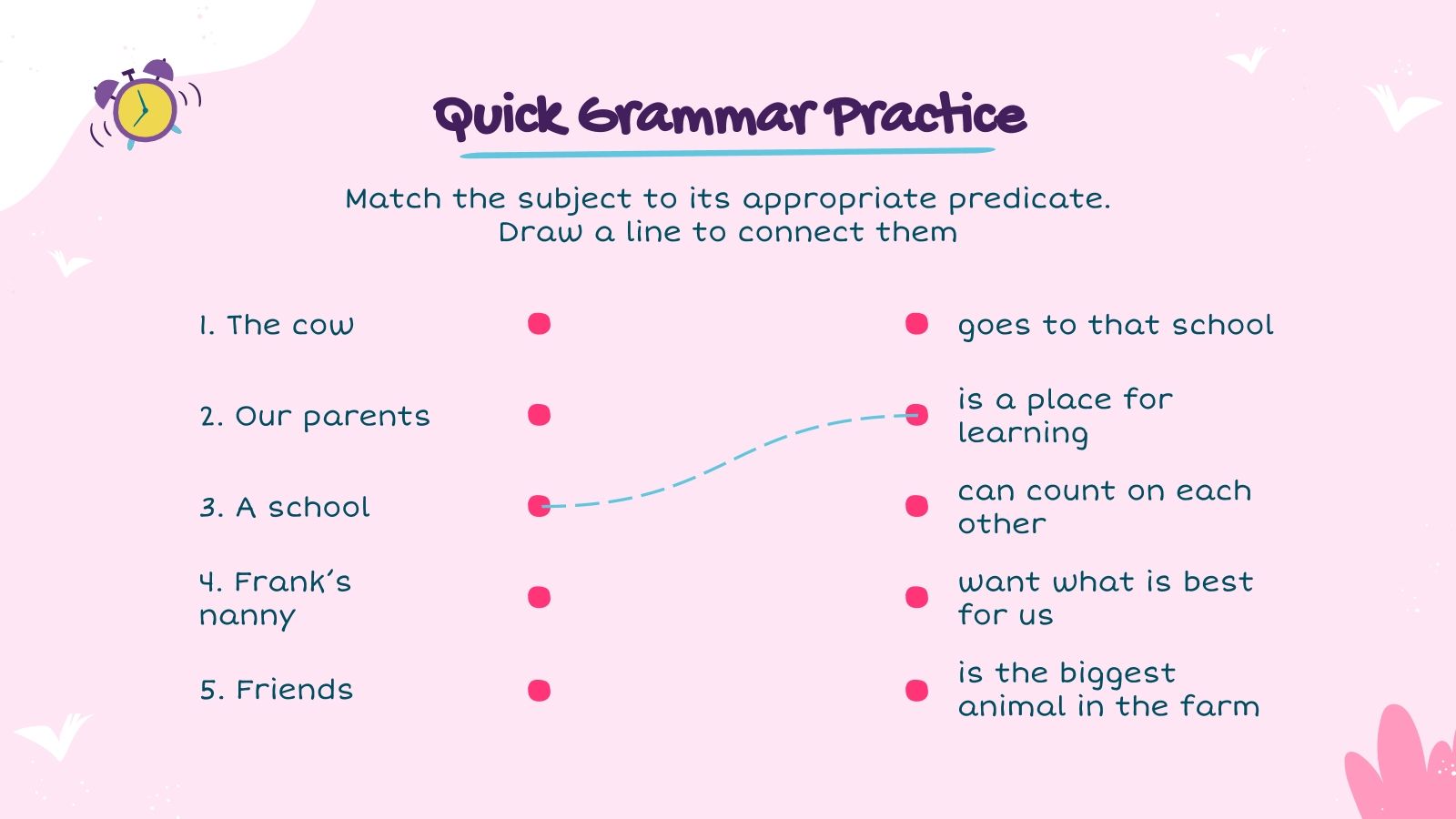 The Digital Quick Grammar Google Slides & PPT template