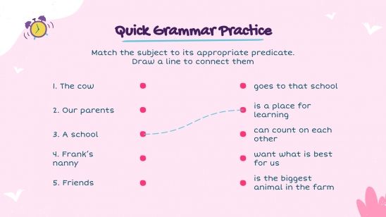 The Digital Quick Grammar Google Slides & PPT template