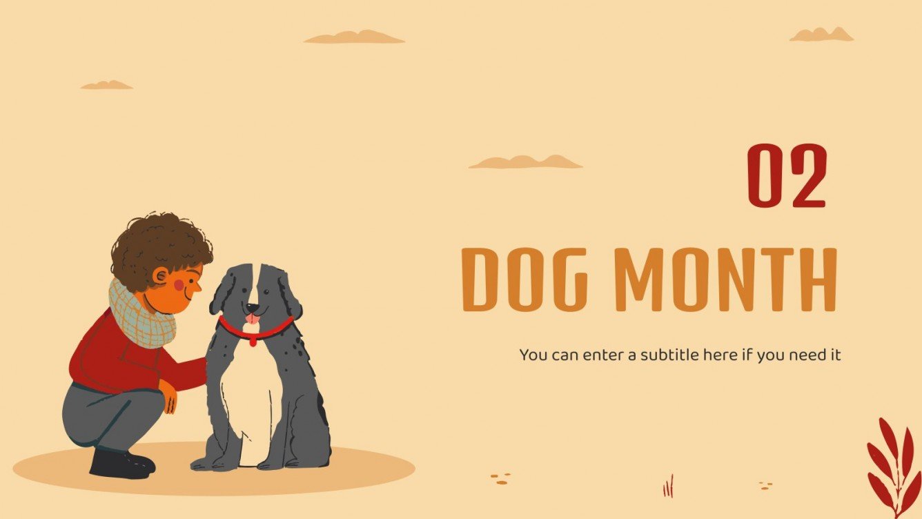 Unchain a Dog Month | Google Slides & PowerPoint template