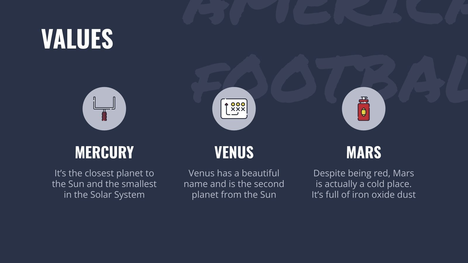 American Football Player Portfolio | Google Slides & PPT