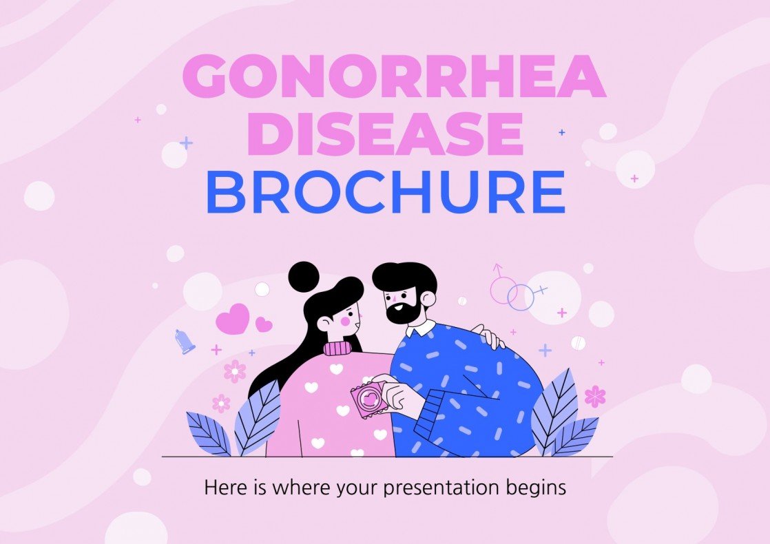 Folleto sobre la gonorrea | Google Slides y PowerPoint