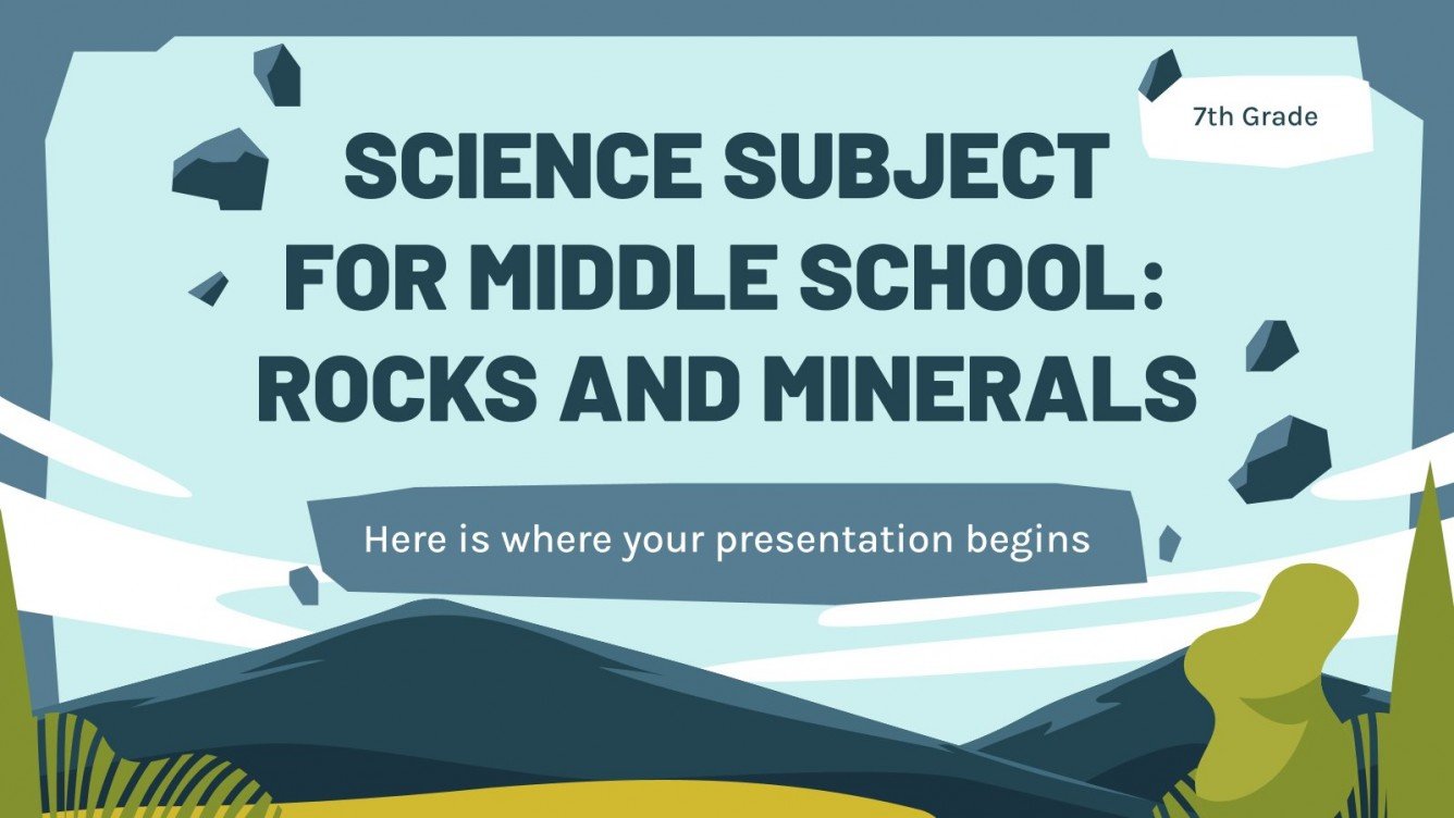 Rocks and Minerals for 7th grade | Google Slides & PowerPoint