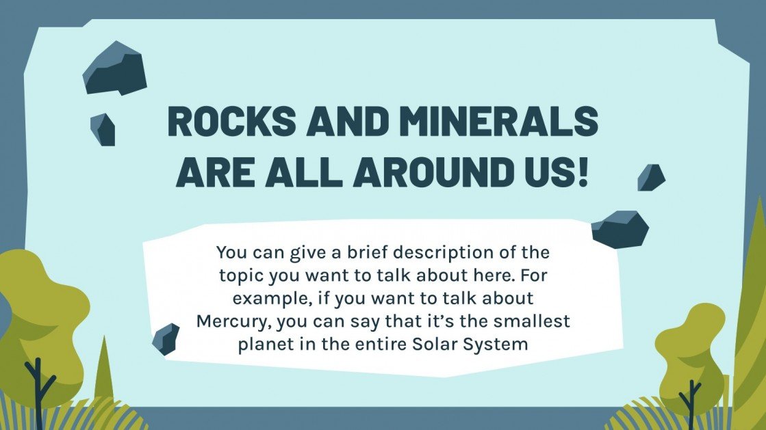 Rocks and Minerals for 7th grade | Google Slides & PowerPoint