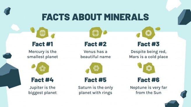 Rocks and Minerals for 7th grade | Google Slides & PowerPoint