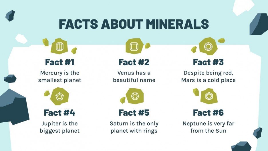 Rocks and Minerals for 7th grade | Google Slides & PowerPoint