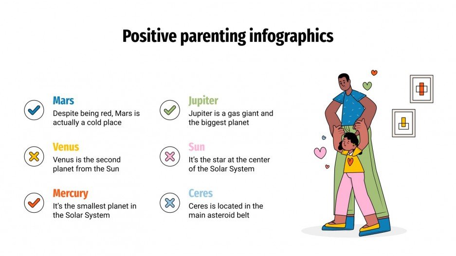Positive Parenting Infographics | Google Slides & PPT