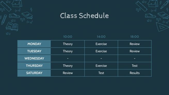 Algebra Workshop Google Slides theme & PPT template
