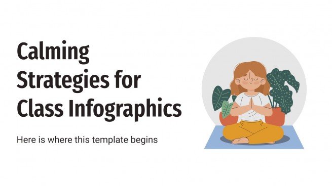 Calming Strategies for Class Infographics | Google Slides & PPT
