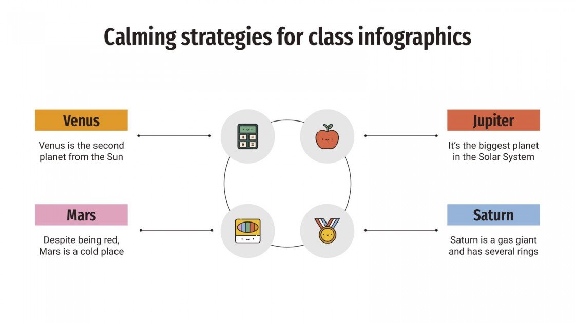 Calming Strategies for Class Infographics | Google Slides & PPT