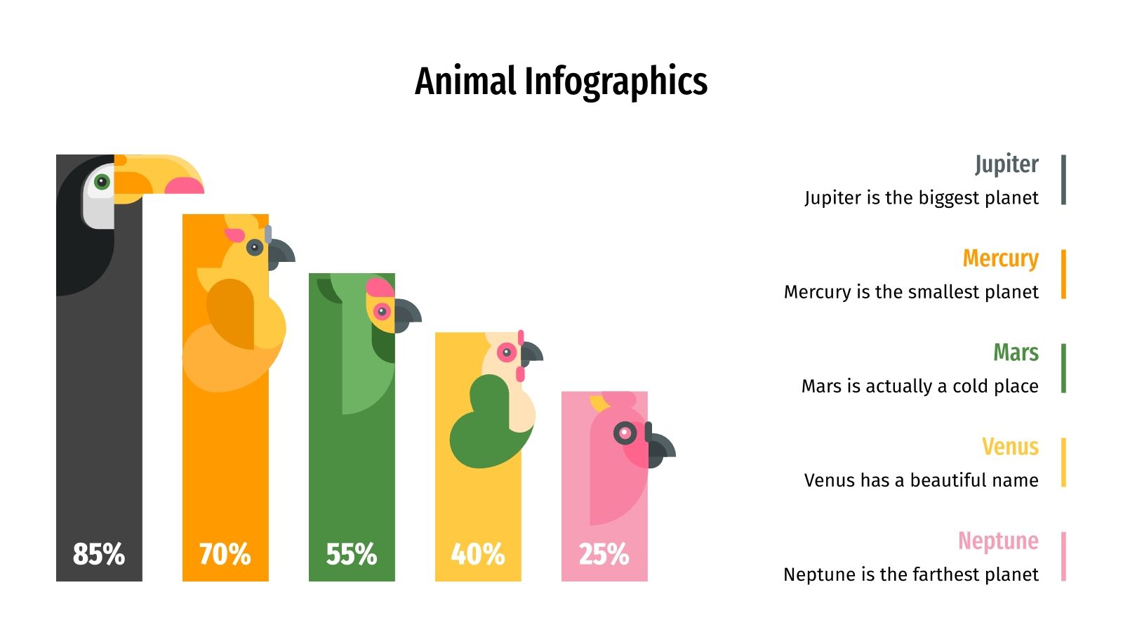 Animal Infographics for Google Slides & PowerPoint