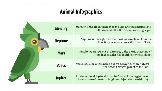 Animal Infographics for Google Slides & PowerPoint