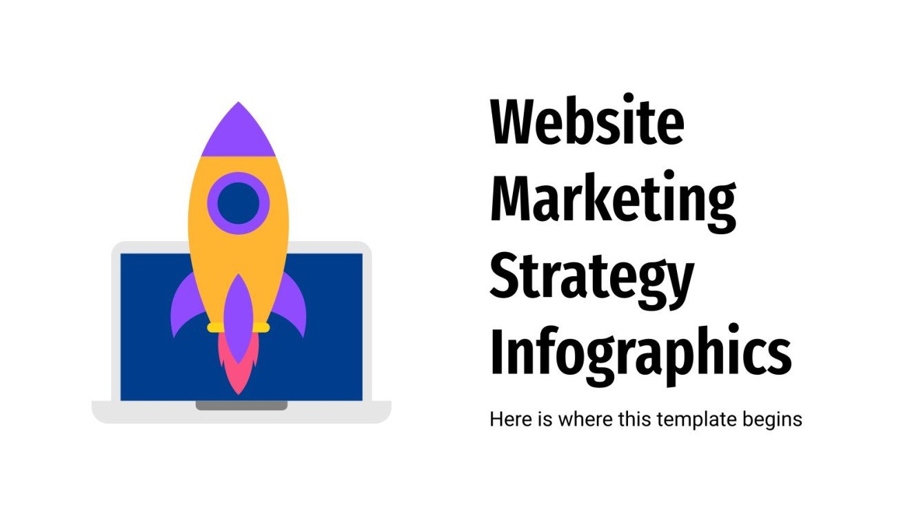 Website Marketing Strategy Infographics | Google Slides & PPT