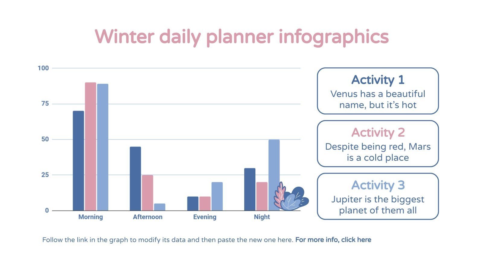 Winter Daily Planner Infographics | Google Slides & PowerPoint