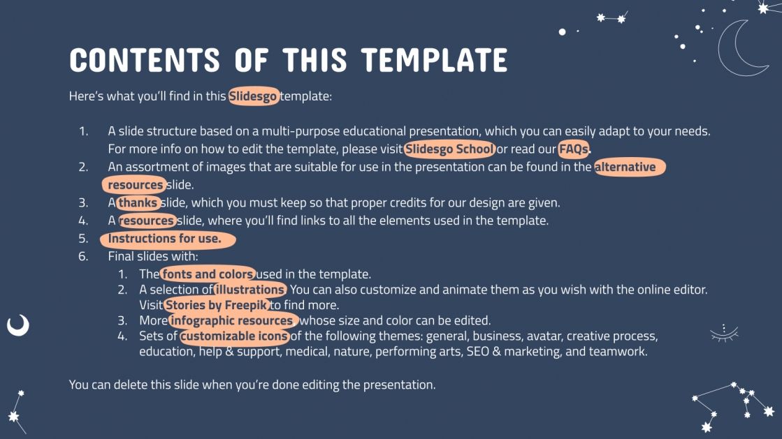 February Daily Slides Google Slides & PowerPoint template