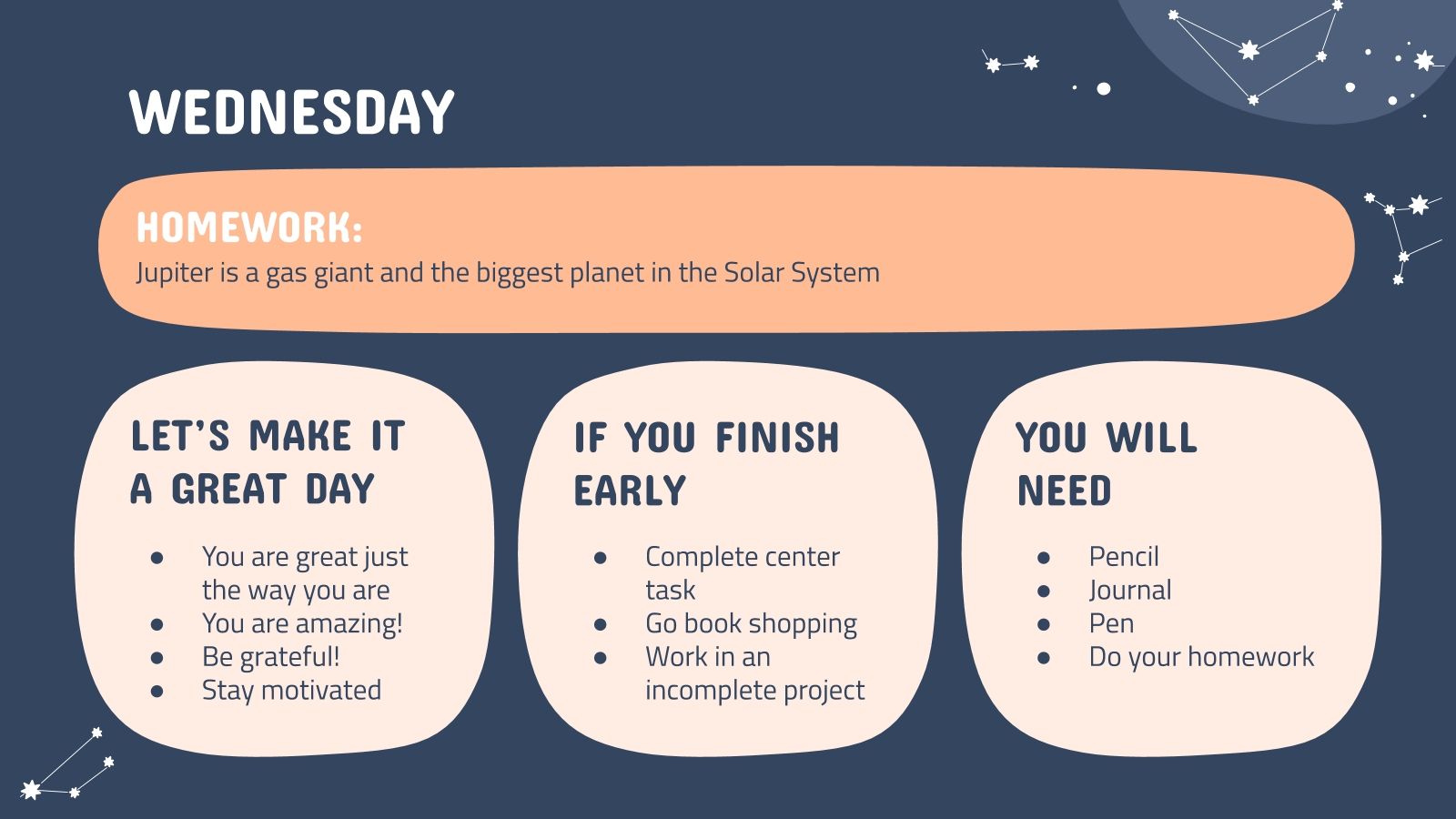 February Daily Slides Google Slides & PowerPoint template