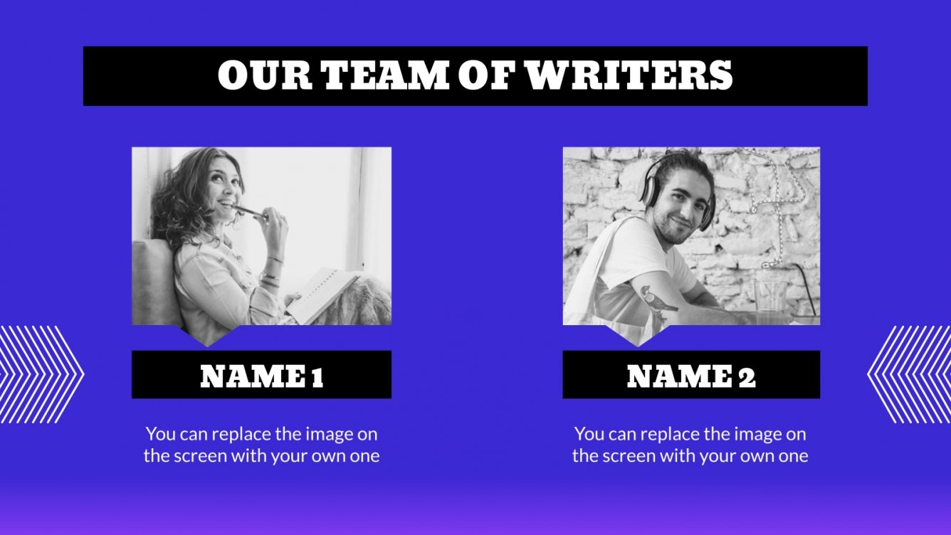 Inker Writer and Scriptwriter CV Google Slides & PowerPoint