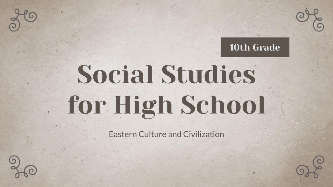 Free Google Slides & PowerPoint templates about social studies