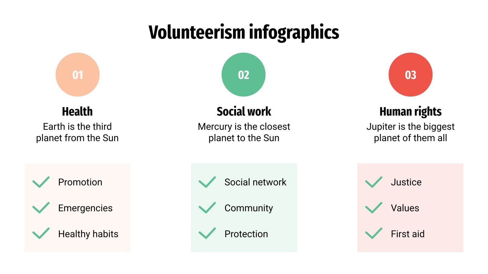 Volunteerism Infographics | Google Slides & PowerPoint