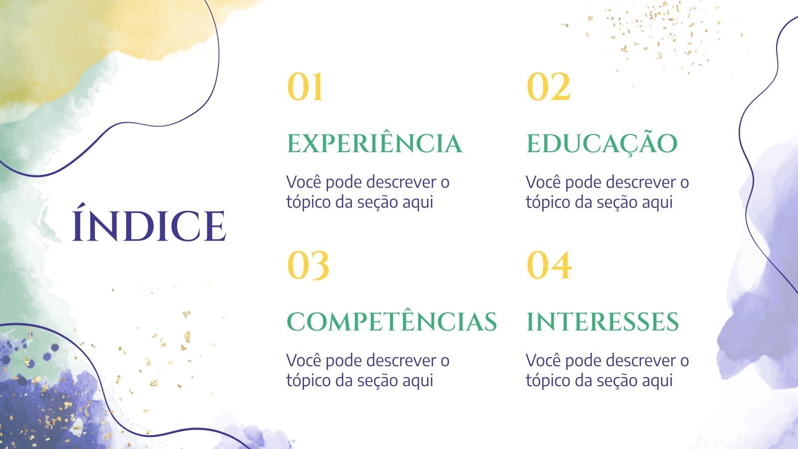 Brazilian Artist CV | Google Slides & PowerPoint template
