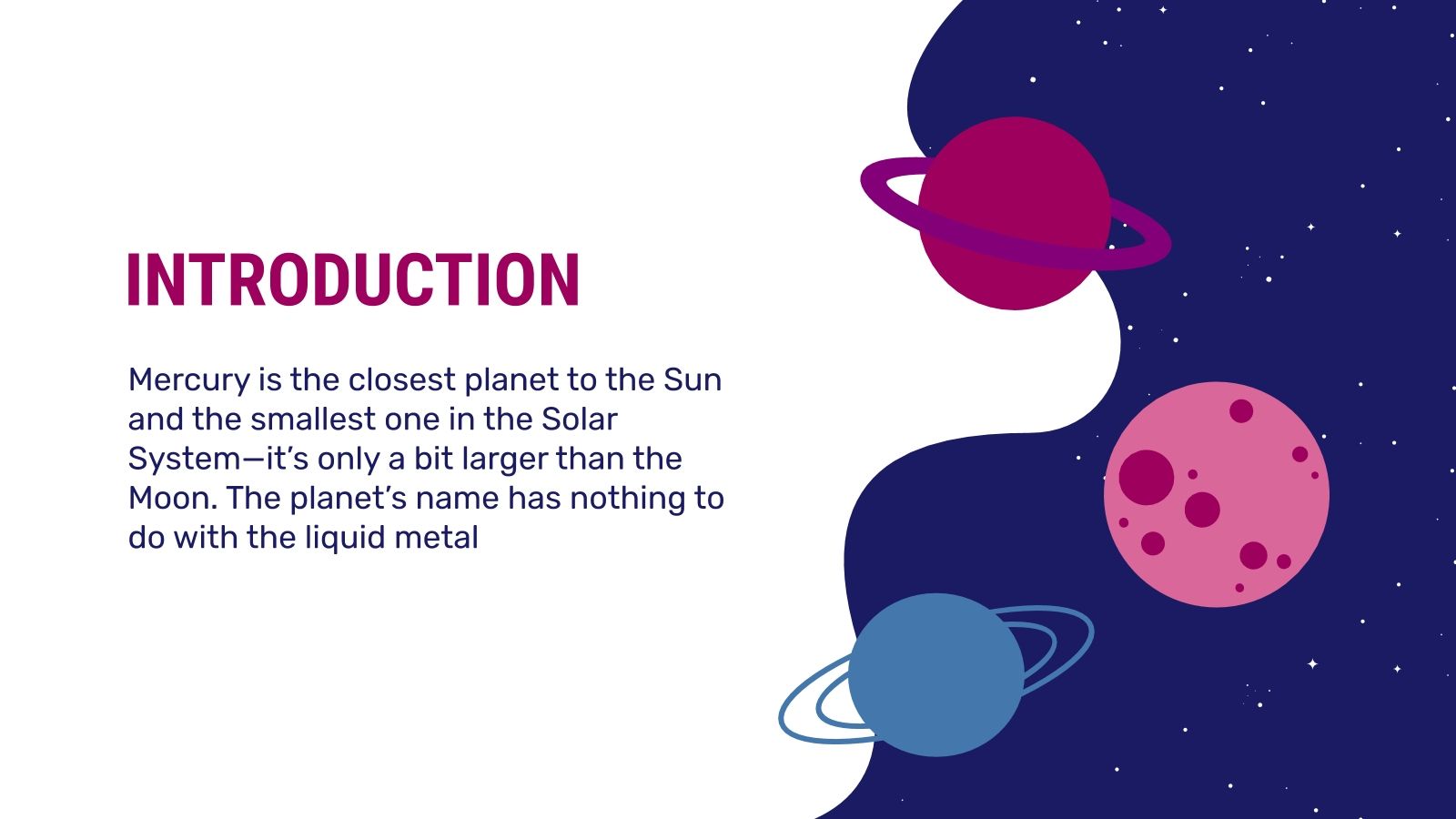 Space Studies Google Slides theme & PowerPoint template