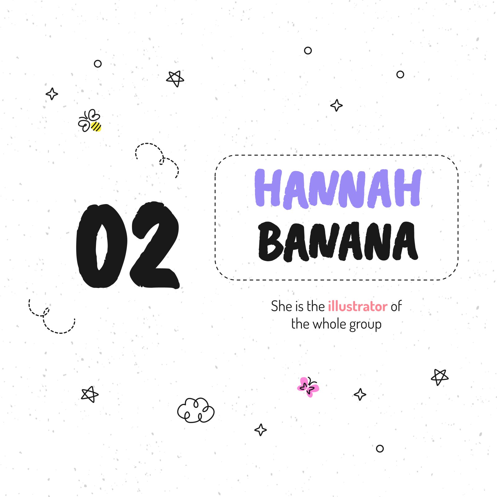 Meet the Artists! IG Square Post | Google Slides & PPT