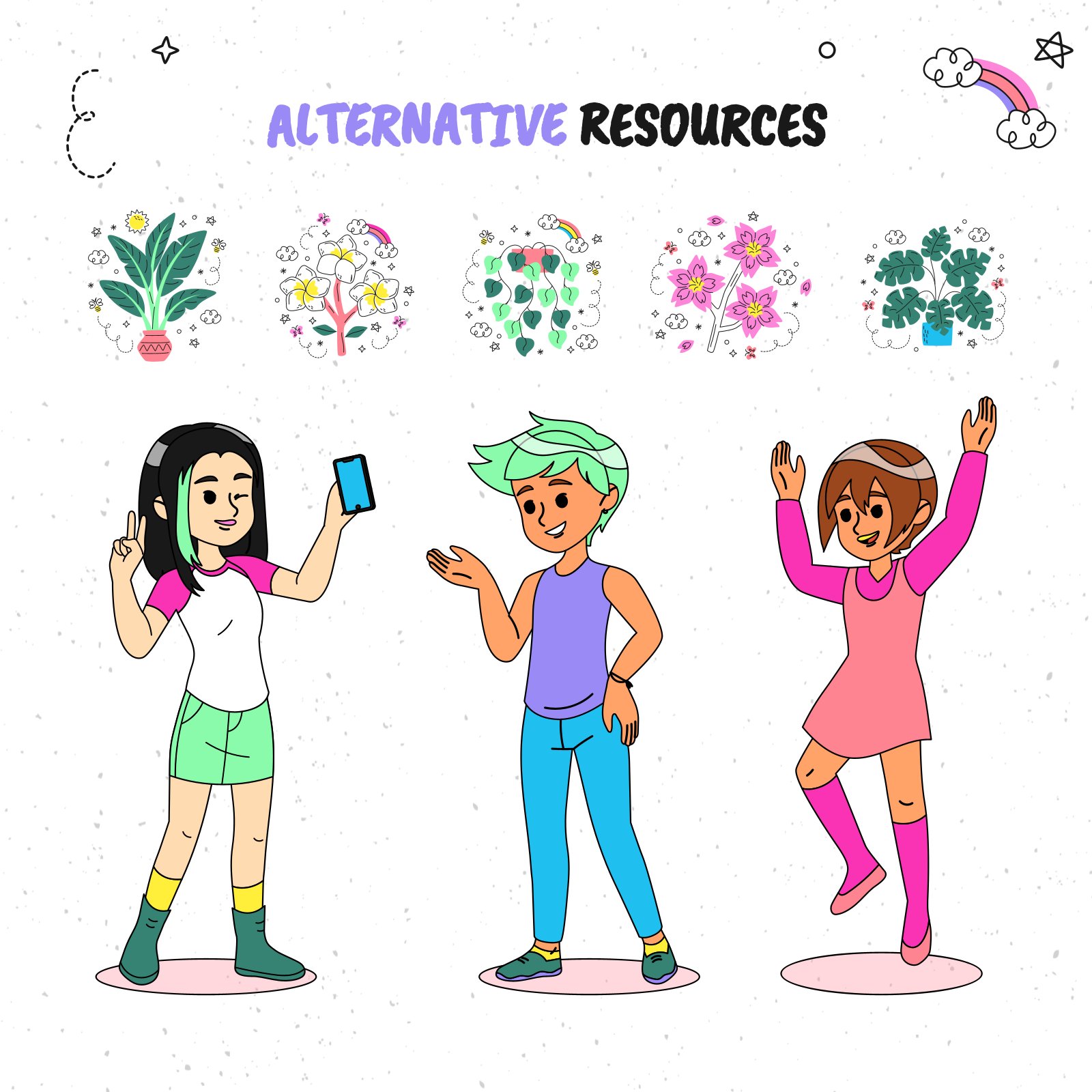 Meet the Artists! IG Square Post | Google Slides & PPT