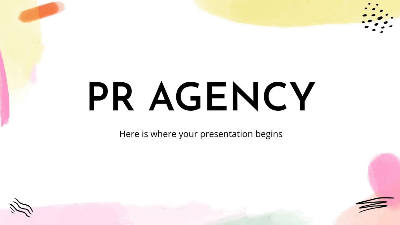 PR Agency Google Slides theme & PowerPoint template