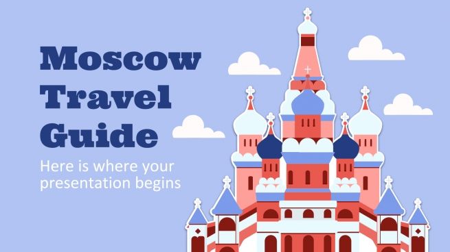 Travel Guide: Moscow Google Slides & PowerPoint template
