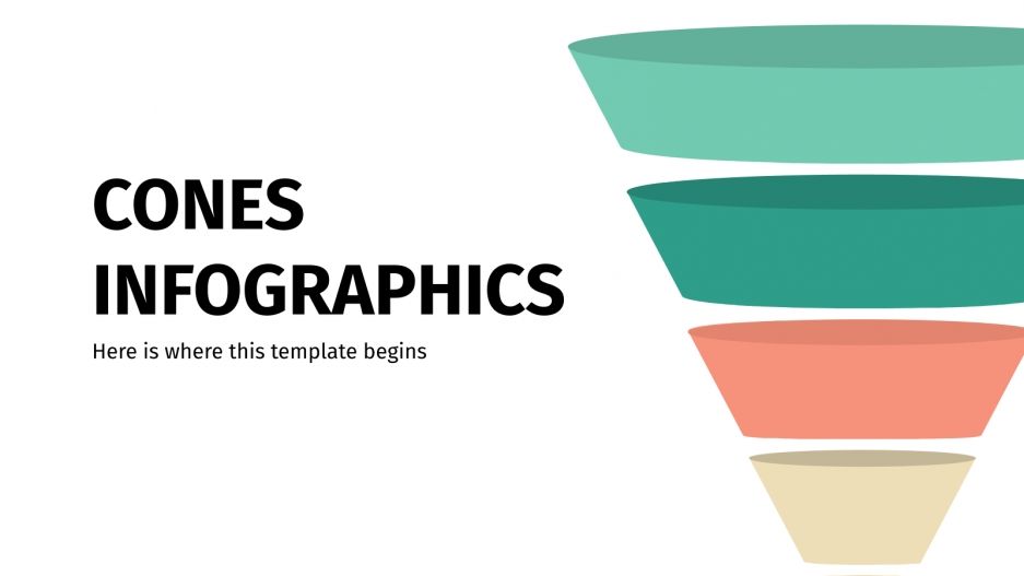 Cones Infographics for Google Slides & PowerPoint