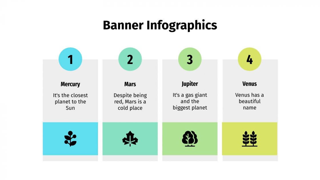 Banner Infographics for Google Slides & PowerPoint