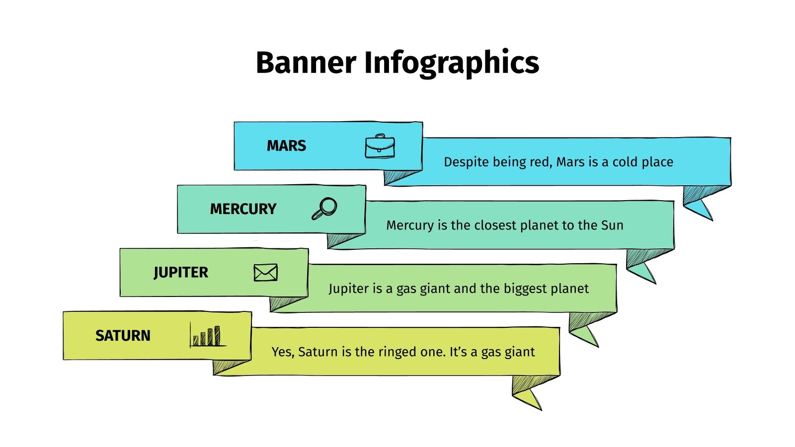 Banner Infographics for Google Slides & PowerPoint