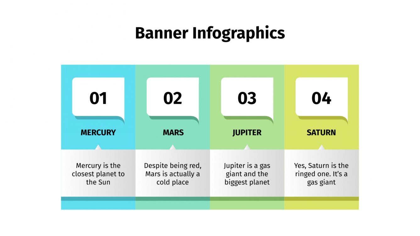 Banner Infographics for Google Slides & PowerPoint