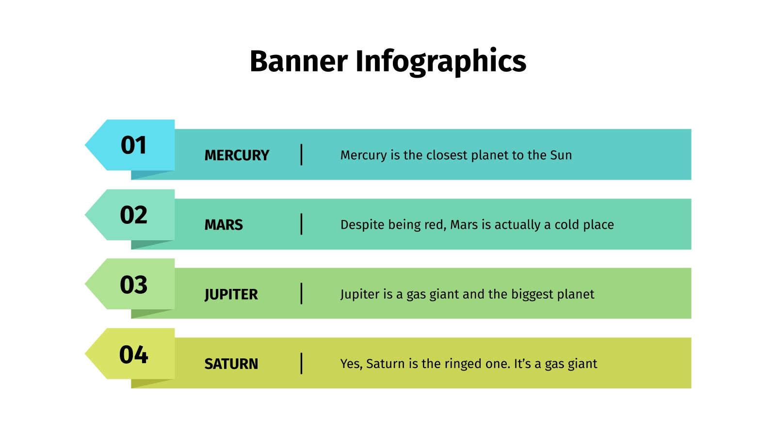 Banner Infographics for Google Slides & PowerPoint