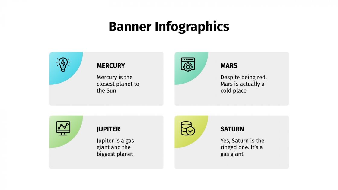 Banner Infographics for Google Slides & PowerPoint