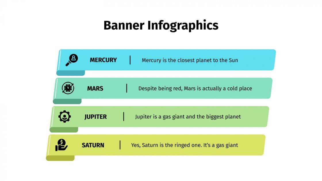 Banner Infographics for Google Slides & PowerPoint