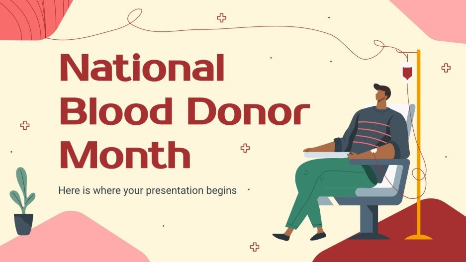 Free templates about blood for Google Slides and PowerPoint