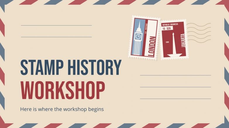 Stamping Workshop Google Slides theme & PowerPoint template