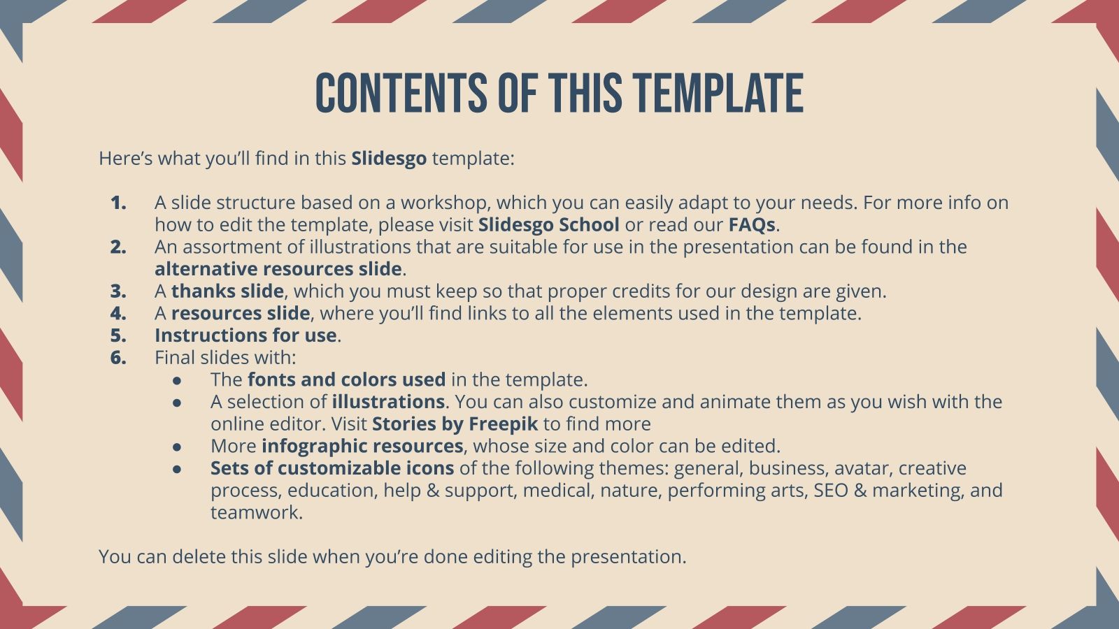 Stamping Workshop Google Slides theme & PowerPoint template