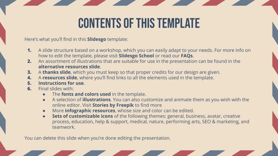 Stamping Workshop Google Slides theme & PowerPoint template