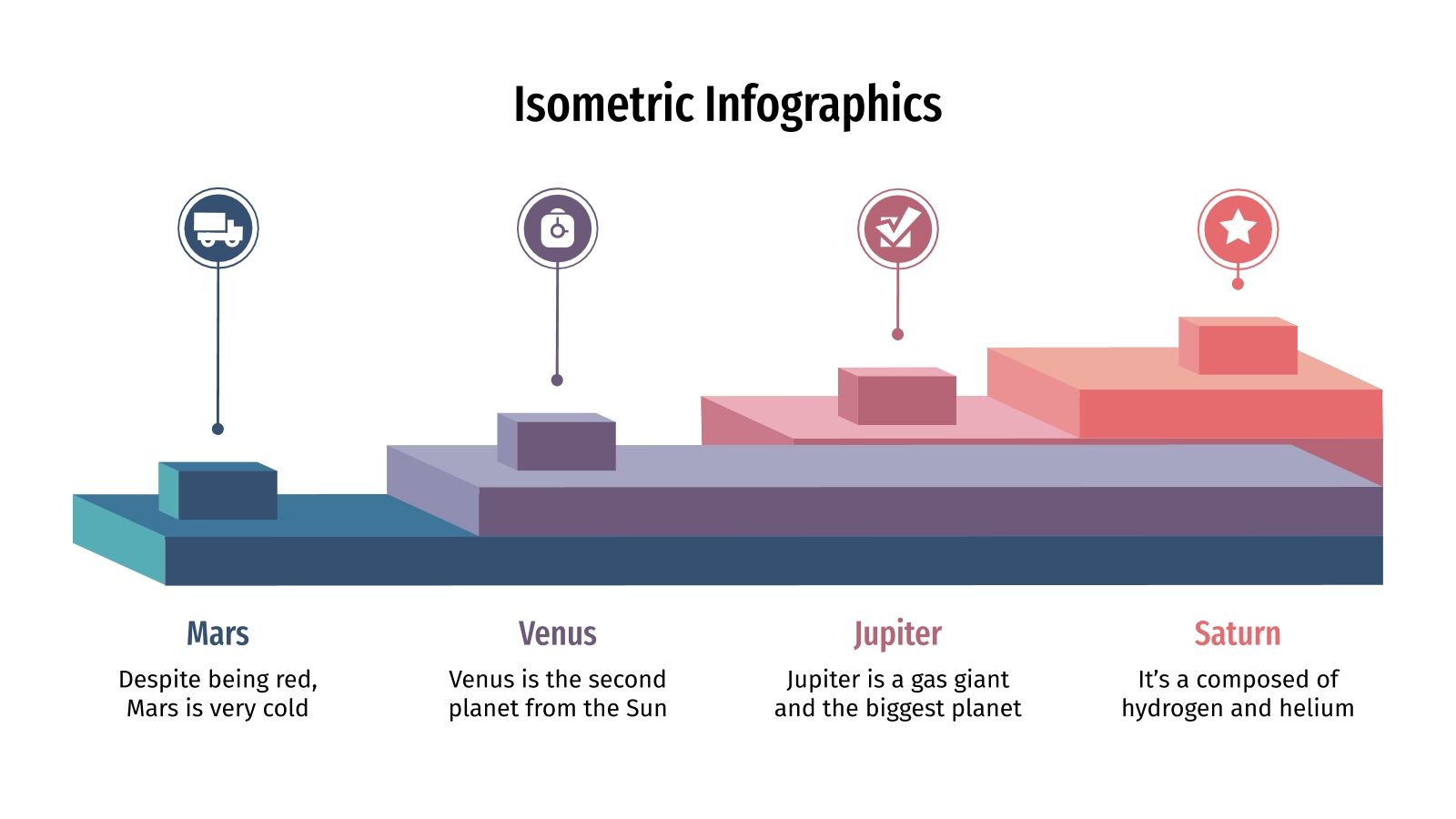 Isometric Infographics for Google Slides & PowerPoint