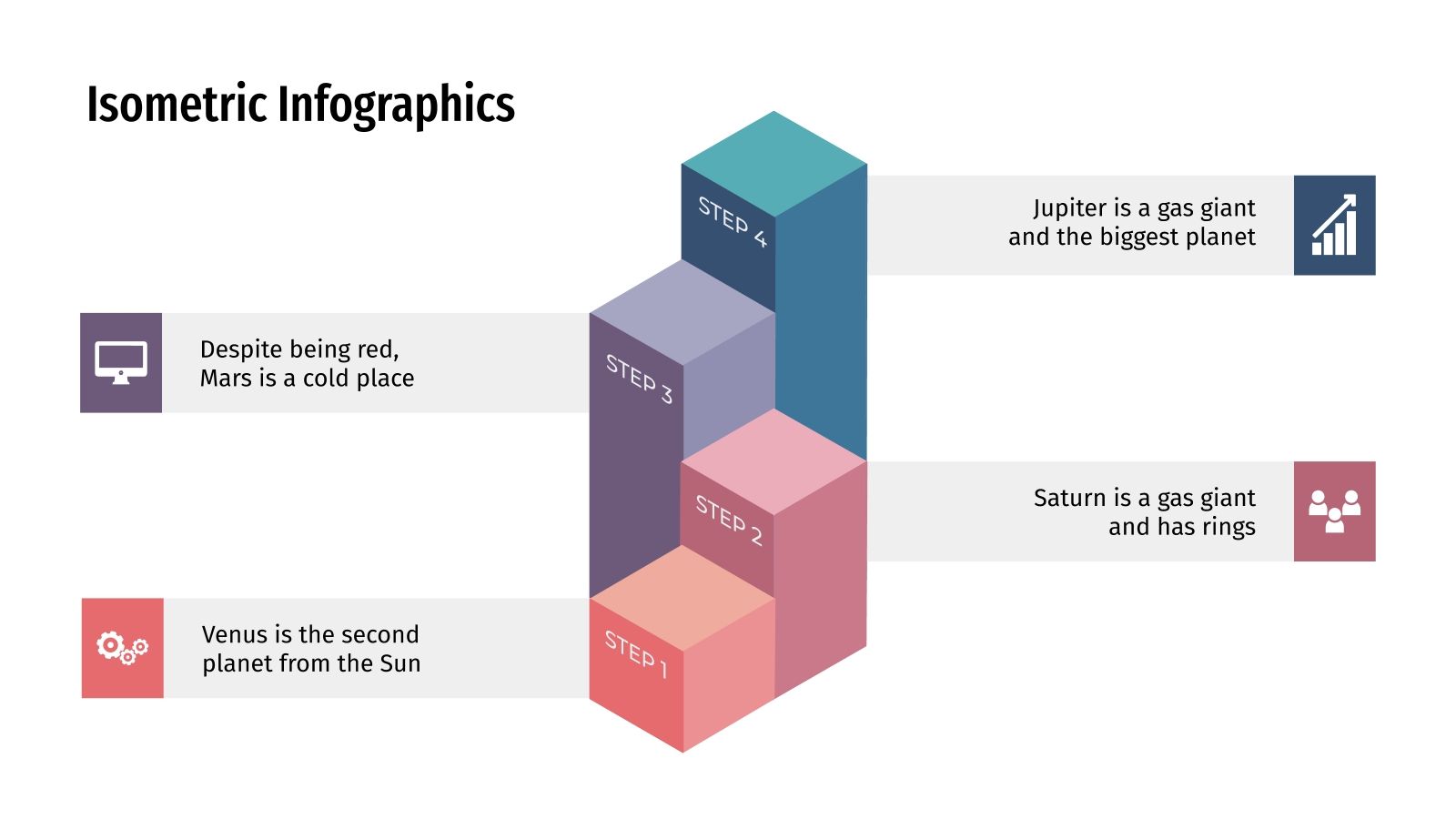 Isometric Infographics for Google Slides & PowerPoint