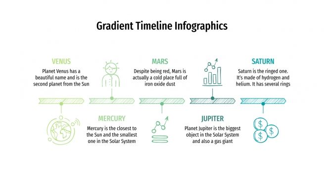 Gradient Timeline Infographics Google Slides & PowerPoint
