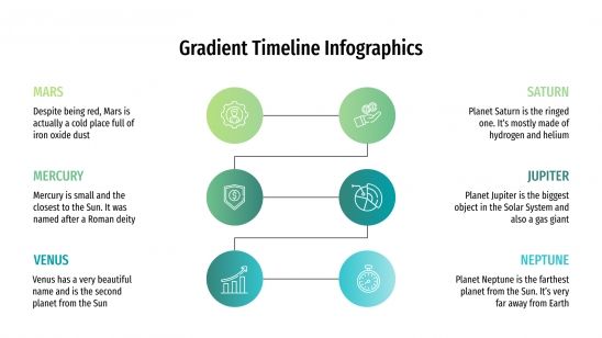 Gradient Timeline Infographics Google Slides & PowerPoint