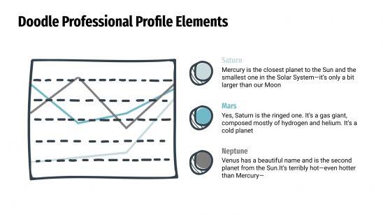 Doodle Professional Profile Elements | Google Slides and PPT