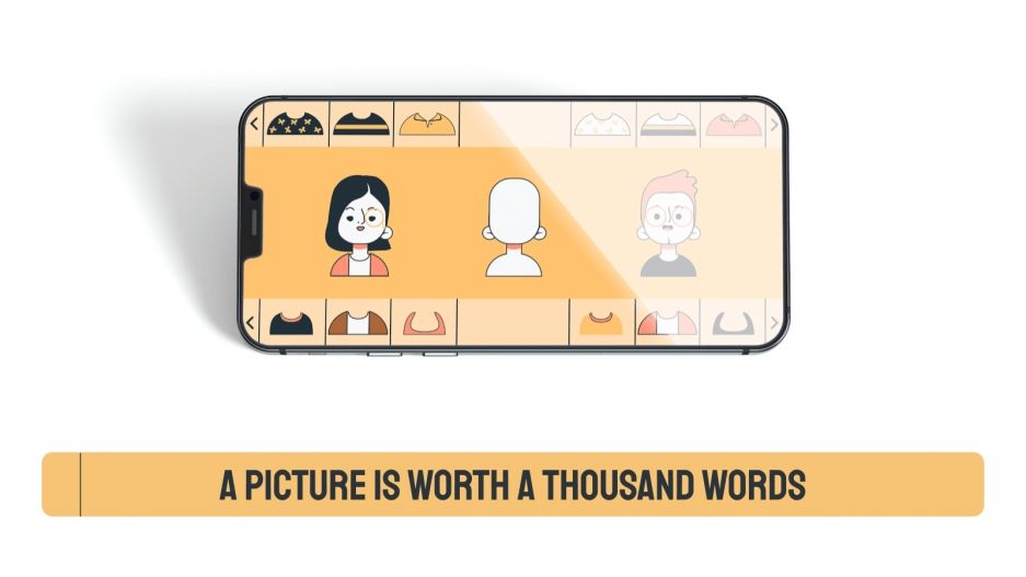 Custom Avatar App Google Slides & PowerPoint template