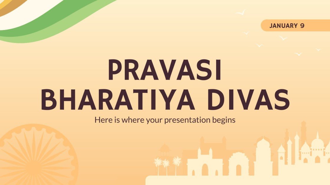 Free templates for Google Slides and PPT about India