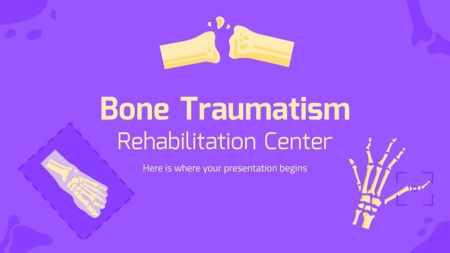 Bone Traumatism Rehabilitation Center | Google Slides & PPT