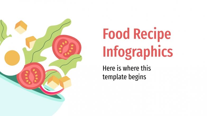 Food Recipe Infographics Google Slides & PowerPoint template