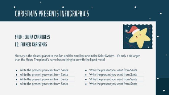 Christmas Presents Infographics | Google Slides & PPT